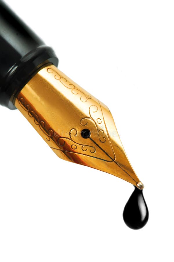 Pen stock image. Image of isolated, cutting, path, office - 8031227