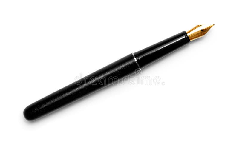Pen isolated on white stock photo. Image of tool, macro - 8923564