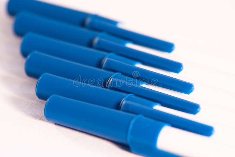 Pen Caps stock image. Image of utensil, office, stylus - 13135119