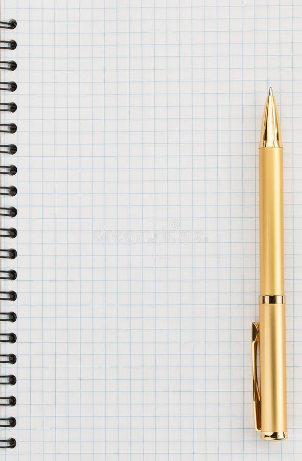 Checked paper isolated. stock image. Image of notebook - 8335409