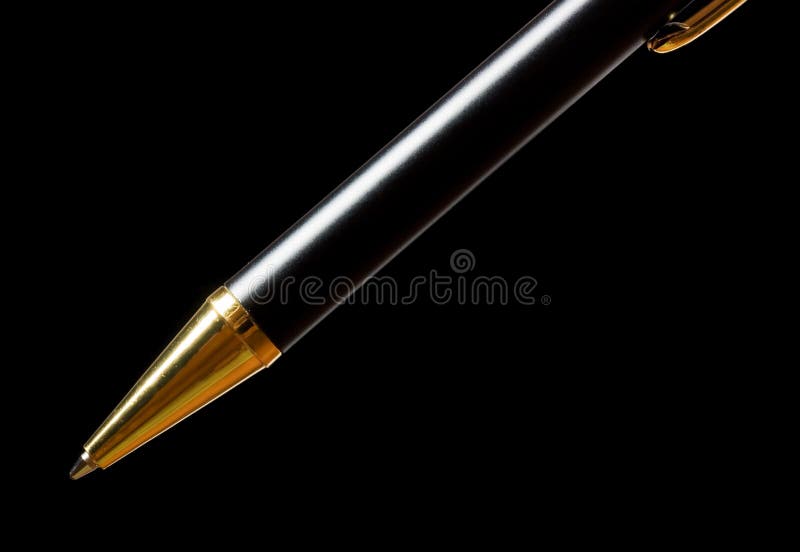Pen close-up stock image. Image of success, contract, agreement - 8593711