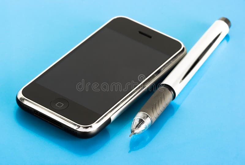 Pen And Computer Picture. Image: 5984974