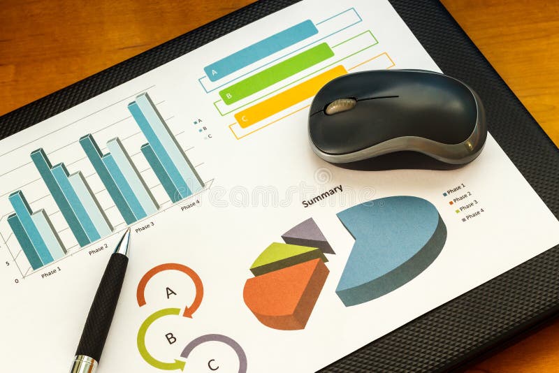 Mouse Graph stock photo. Image of investment, analysts - 1371400