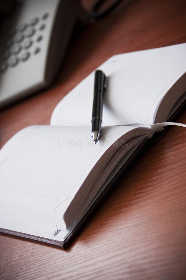 Pen And Diary Picture. Image: 8071834
