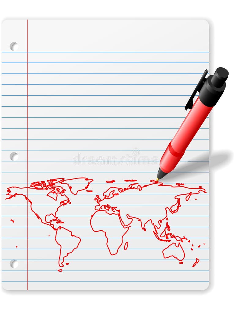 Pen Map Stock Illustrations – 11,196 Pen Map Stock Illustrations ...