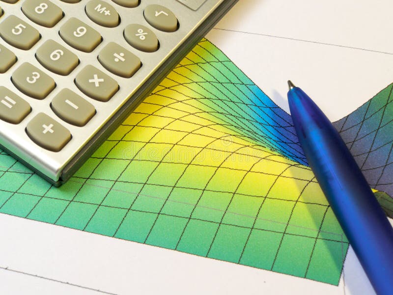 Pen And Graph Picture. Image: 7918055