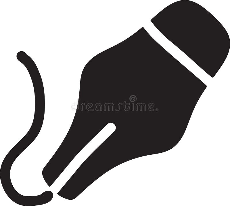 Pen Head Icon Graphic Design Stock Vector - Illustration of vector ...