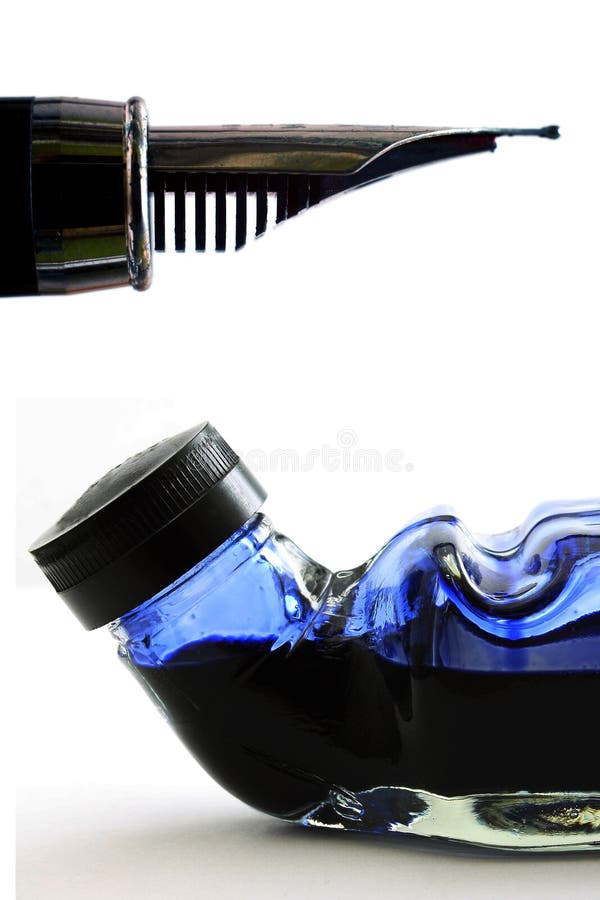 Pen and ink - Writing stock image. Image of feather - 106288961