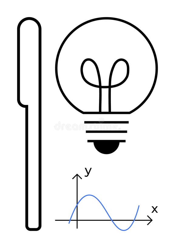 Pen Representing Analytical Thinking Stock Illustrations – 12 Pen ...