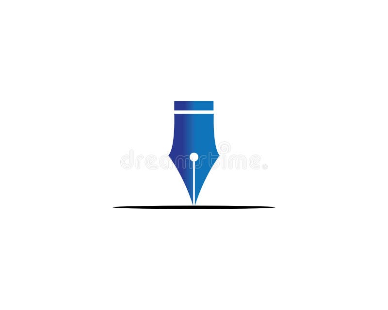 Pen logo vector stock vector. Illustration of icon, creative - 137000269