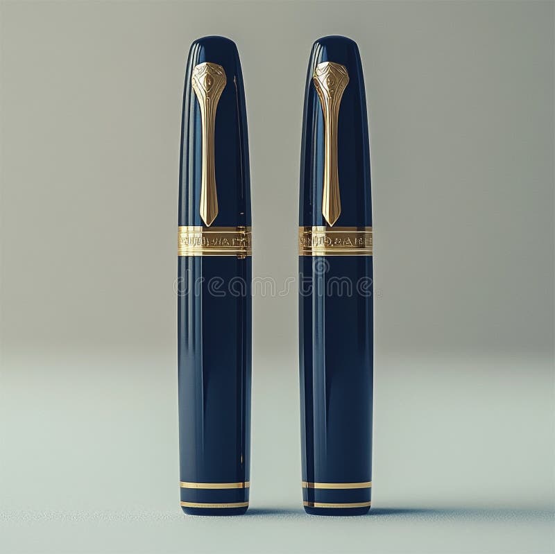 Pen Mock Up for Business Branding with Office Pen Template and Marker ...