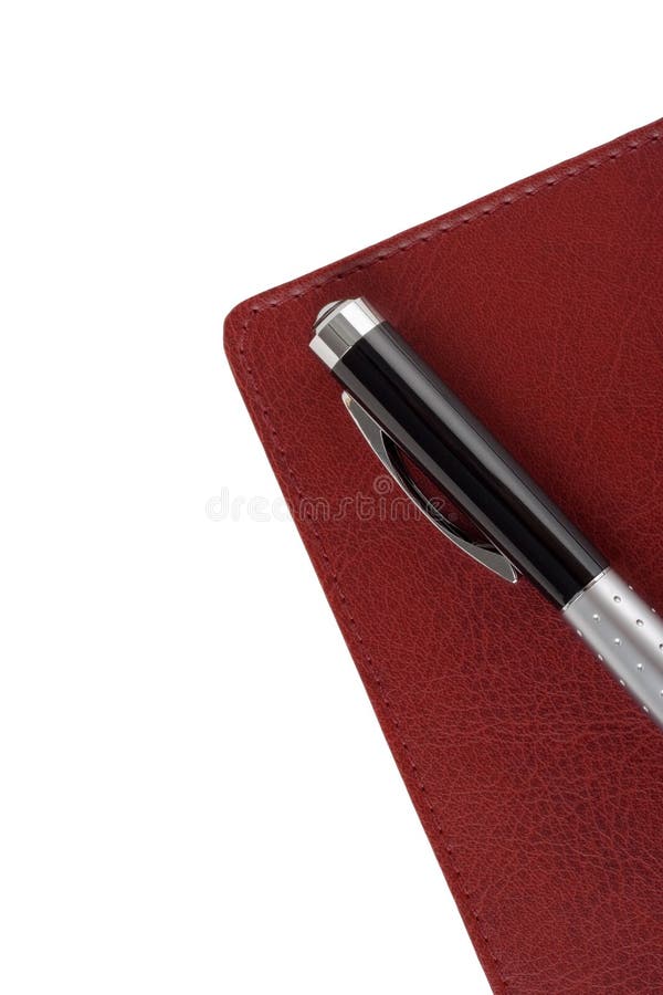 Pen with notebook stock photo. Image of handbook, writing - 2121514