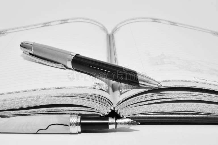 Pen and notebook stock photo. Image of writer, pocketbook - 67856512