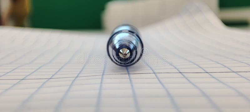 Pen, Notebook, Table, Blur, Work Stock Image - Image of lighting, blur ...