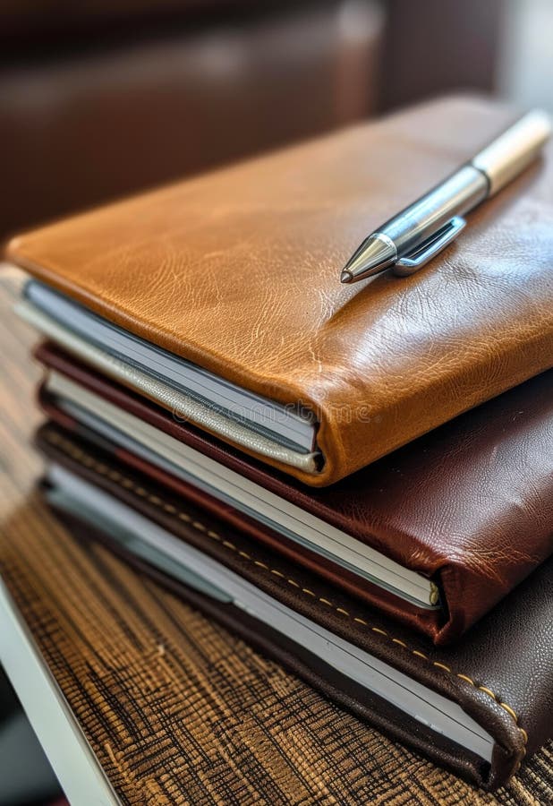 Pen and Notebook on Table Ready for Writing Stock Image - Image of ... Pen and Notebook on Table Ready for Writing Stock Image - Image of ...