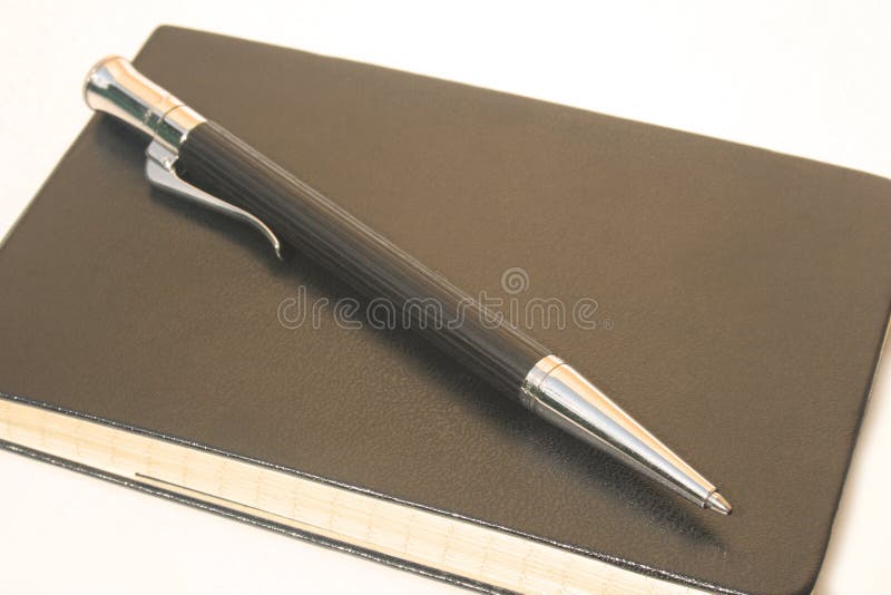 Pen on Notepad stock photo. Image of draw, inspiration - 5717176