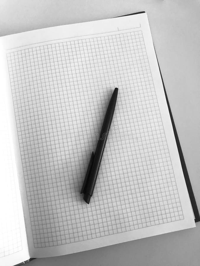 Pen on a Notepad in a cage stock image. Image of calligraphy - 203283995