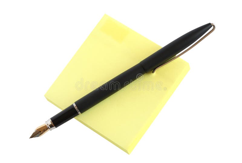 Pen op papier stock afbeelding. Image of schrijven, niemand - 59836571