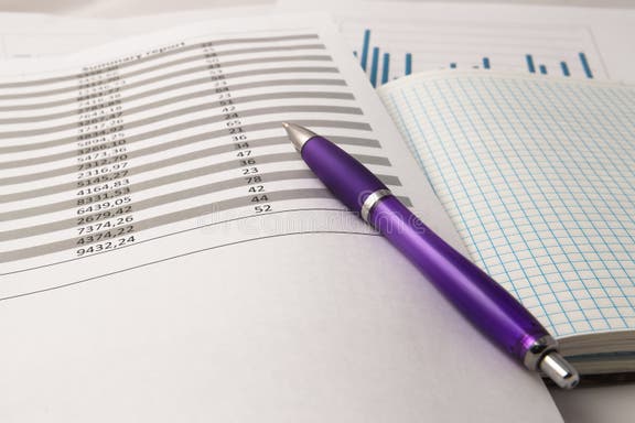 Pen and pad stock image. Image of creativity, page, professional - 76751885