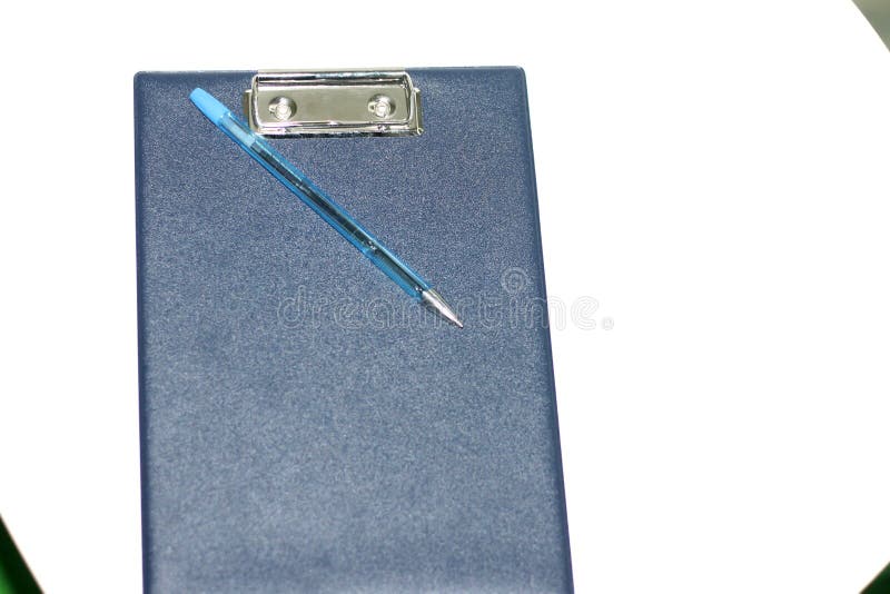 Pen and Paper Tablet for Writing Notes Stock Image - Image of font ...