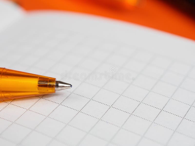 Pen Resting Notepad Ample Free Space Background Stock Photos - Free ...