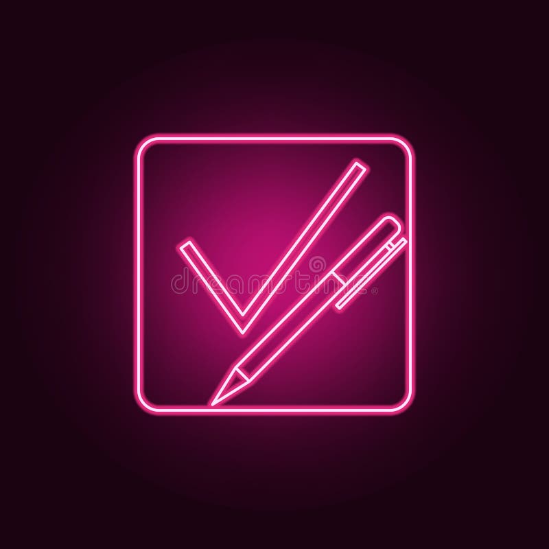 Tick Neon Stock Illustrations – 2,590 Tick Neon Stock Illustrations ...