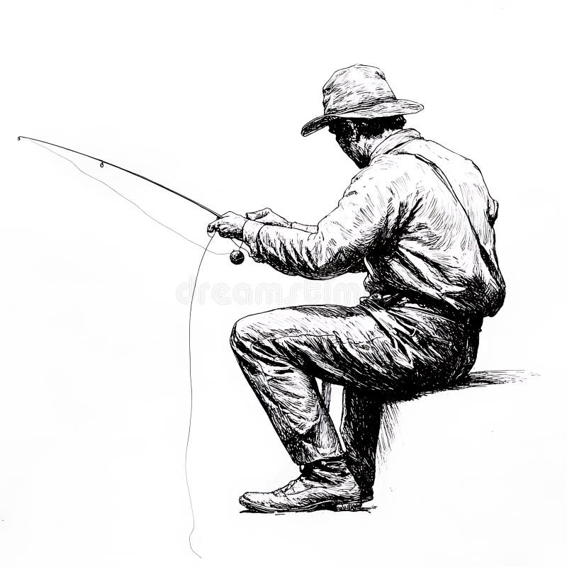 Fly Fishing Stock Illustrations – 10,700 Fly Fishing Stock ...
