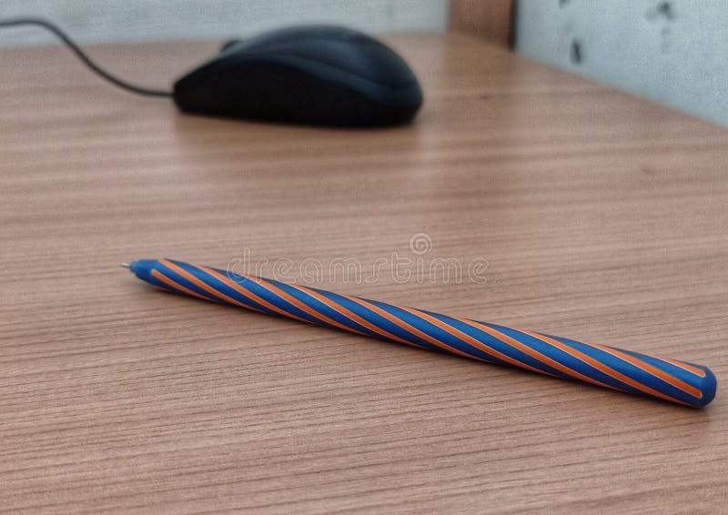 Pen on table work office stock photo. Image of work - 201316782