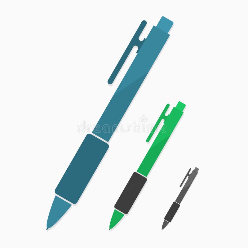 Three Pens Stock Illustrations – 166 Three Pens Stock Illustrations ...