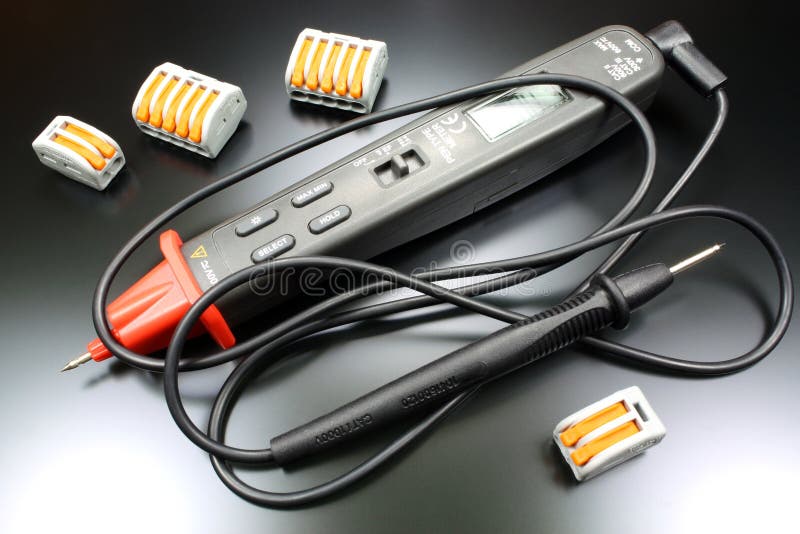 Pen Type Digital Multimeter with Terminals for Connecting Electric ...