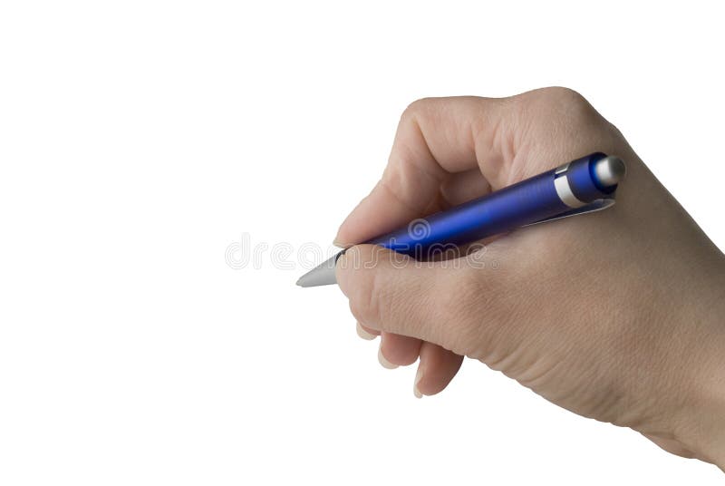 Human Hand Holding Ancient Pen Stock Photo - Image of ancient, hand ...