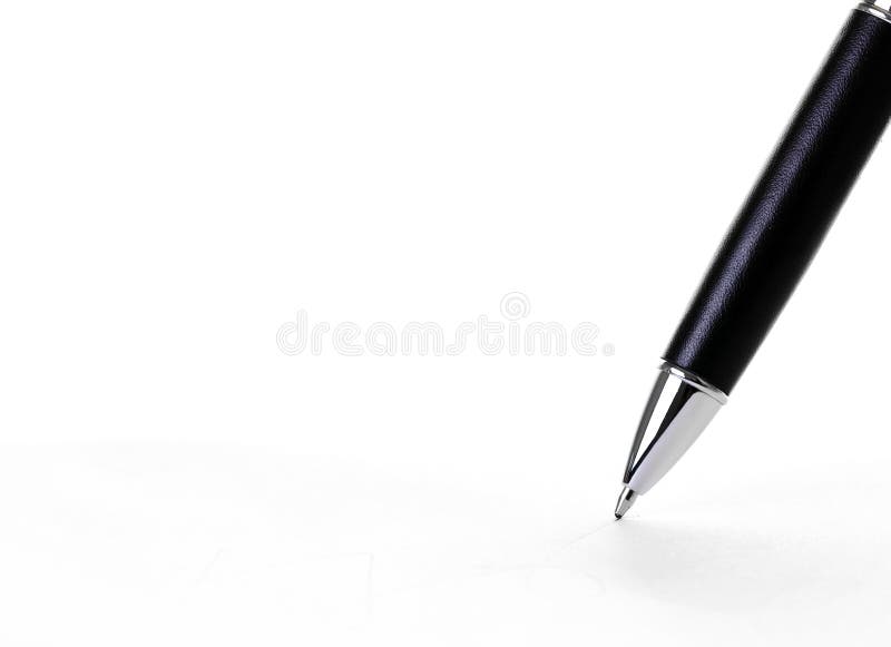 Pen writing stock image. Image of business, learning - 16119049