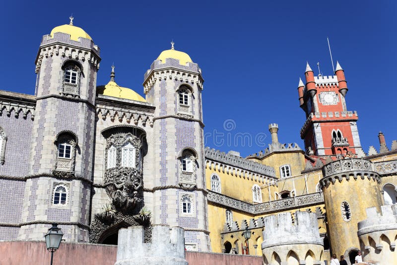 In the Pena castle stock image. Image of picturesque - 21719237