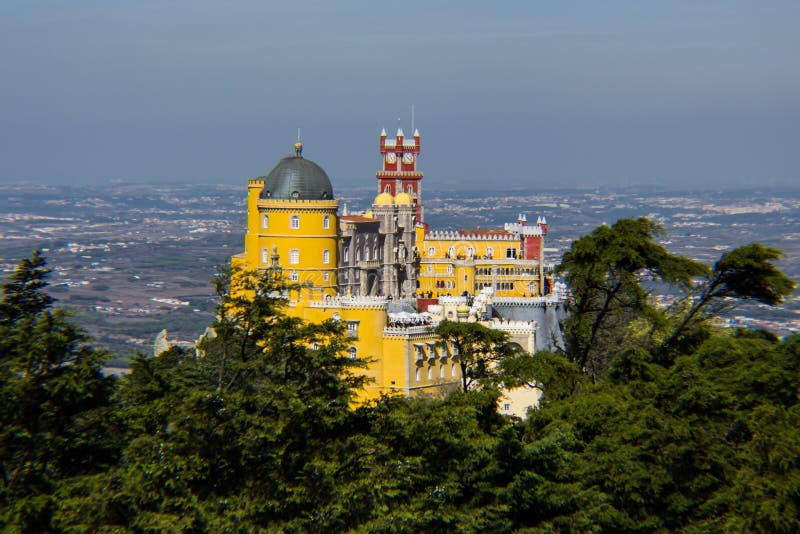 Pena Palace stock photo. Image of alace, sintra, pena - 60602986