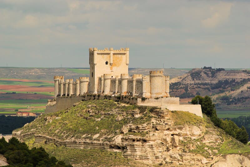 Penafiel stock image. Image of castle, europe, cloud - 17515205