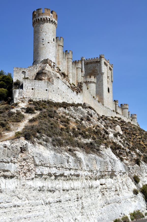 Penafiel Castle (Vertical) stock photo. Image of penafiel - 26090834