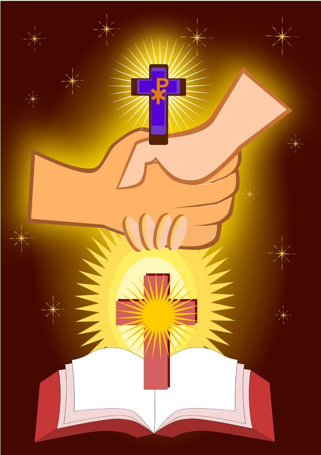 The Penance Sacraments Stock Illustration - Image: 53565140