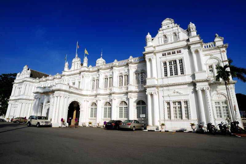 Penang City Hall editorial image. Image of landmark, malaysia - 25826185