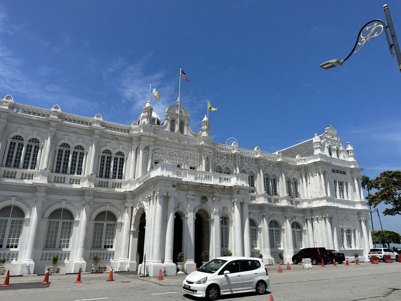 The Penang City Hall editorial photography. Image of year - 270258092
