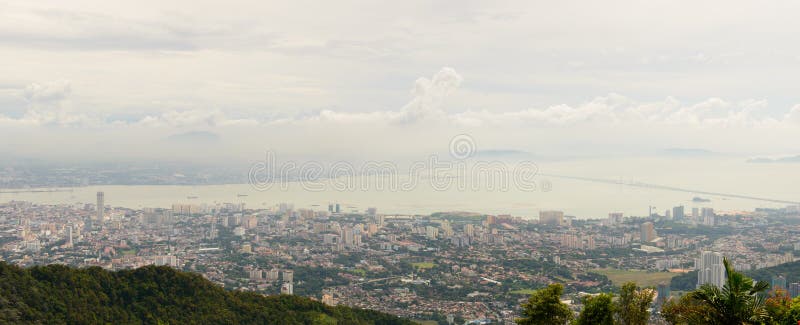 Penang - the City stock image. Image of mansion, hill - 14194047