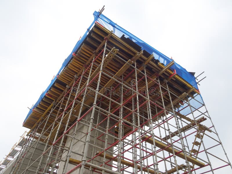 The Mega Infrastructure Structure is Under Construction. Editorial ...