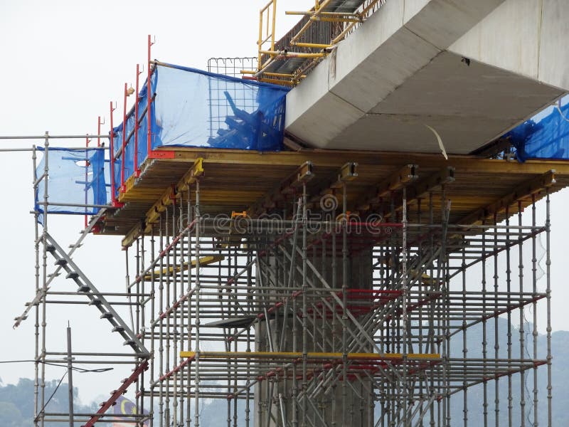 The Mega Infrastructure Structure is Under Construction. Editorial ...