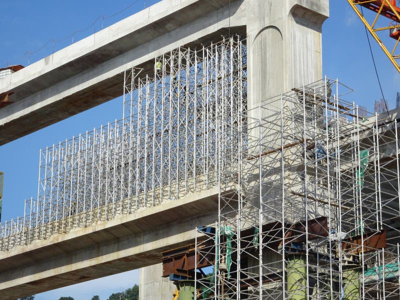 The Mega Infrastructure Structure is Under Construction. Editorial ...