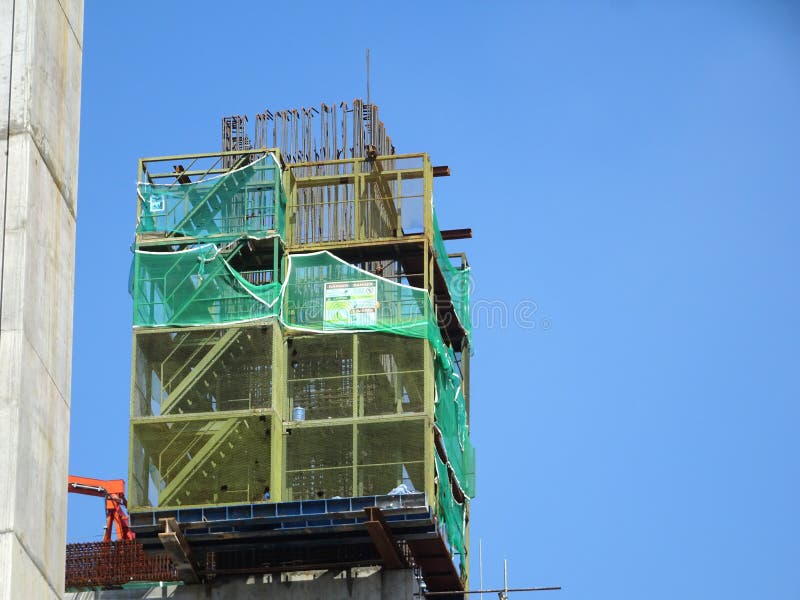 The Mega Infrastructure Structure is Under Construction. Editorial ...