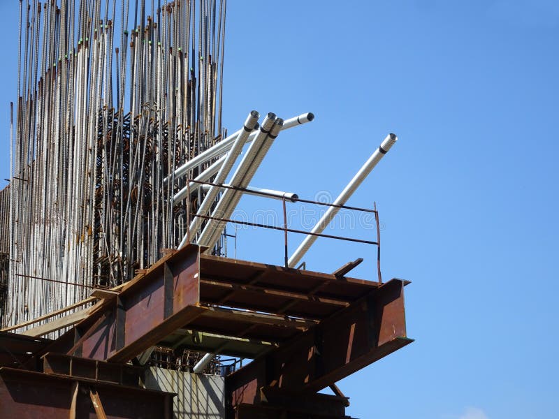 The Mega Infrastructure Structure is Under Construction. Editorial ...