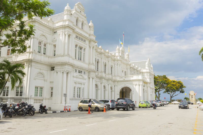Penang MBPP Town Hall In Penang, Malaysia Editorial Stock Image - Image ...
