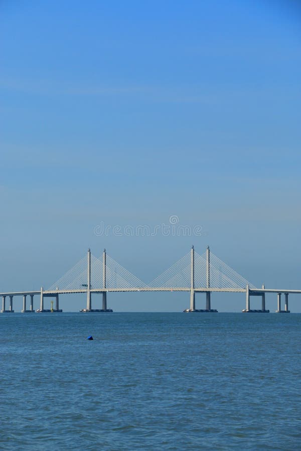 Penang Second Bridge stock image. Image of georgetown - 117497965