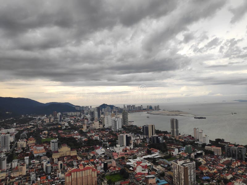 Penang View stock photo. Image of towe, view, penang - 135511110