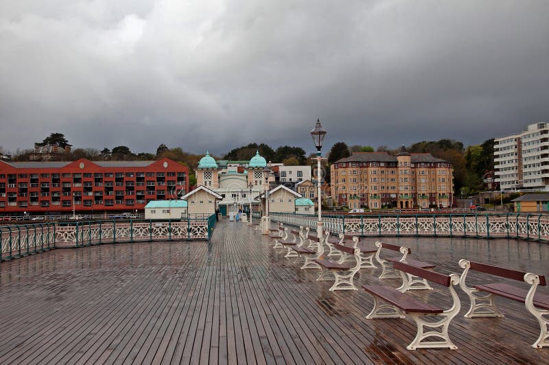Penarth Pier stock image. Image of seafront, recreation - 24619843