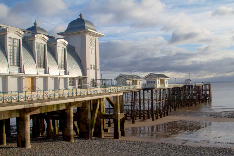 Penarth Pier stock photo. Image of wales, south, tourism - 51046738